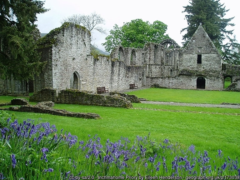 The Faeries of Inchmahome Priory, Lake of Menteith