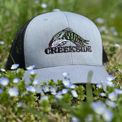 CREEKSIDE Rainbow Musky Fly Retro Trucker Hat | CREEKSIDE