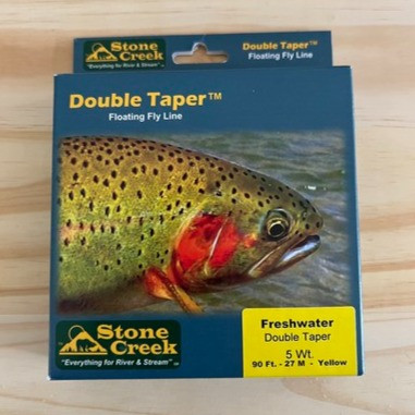 Stone Creek Freshwater Double Taper 5Wt. 90Ft. - Yellow | CREEKSIDE