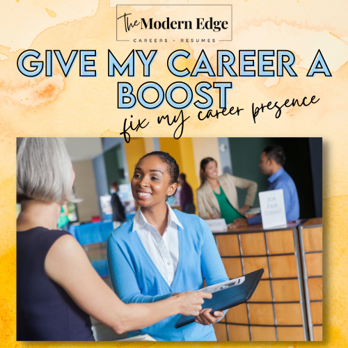 "Give my Career a Boost" Resume Package | The Modern Edge