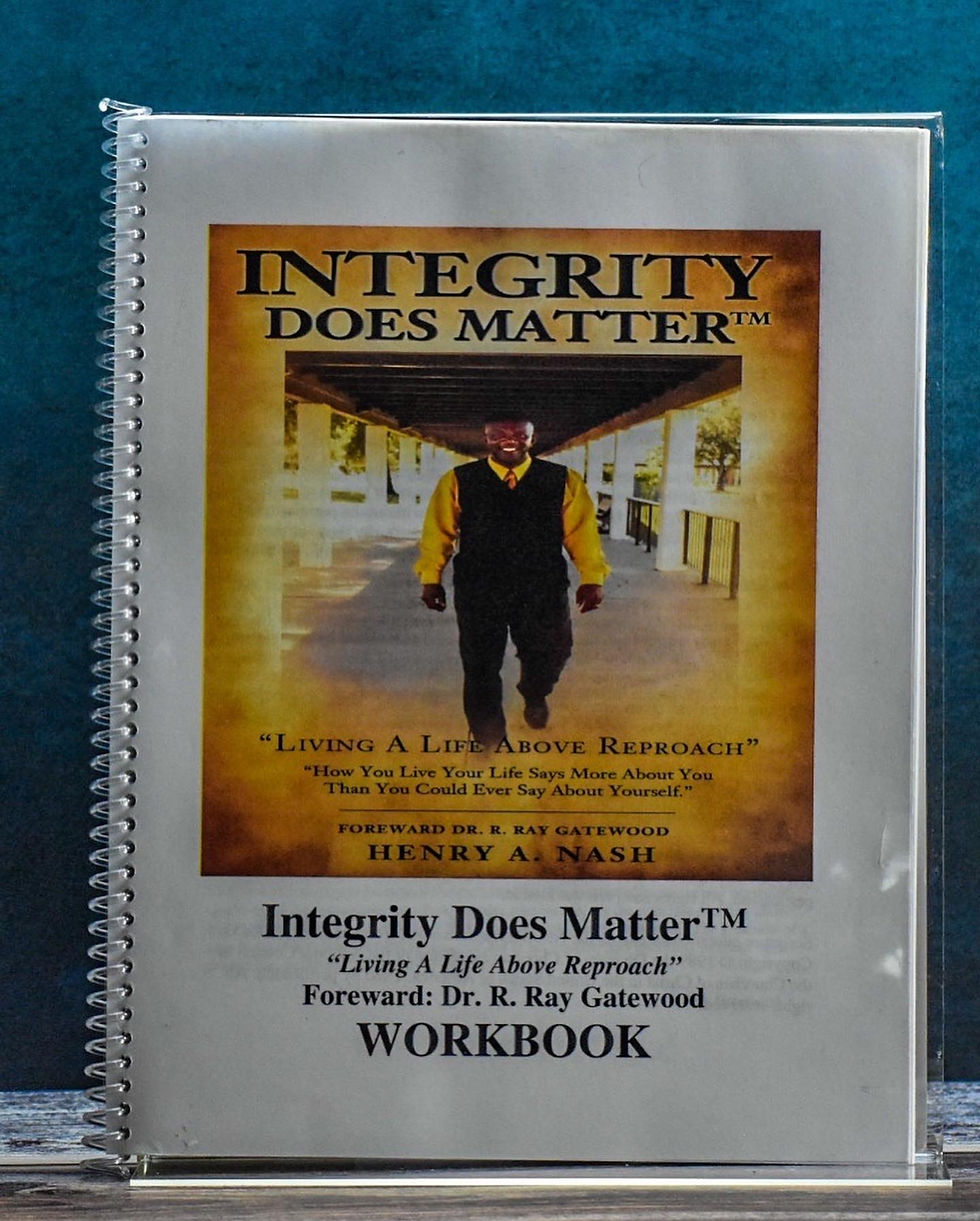 Integrity Workbook | IntegrityDoesMatter