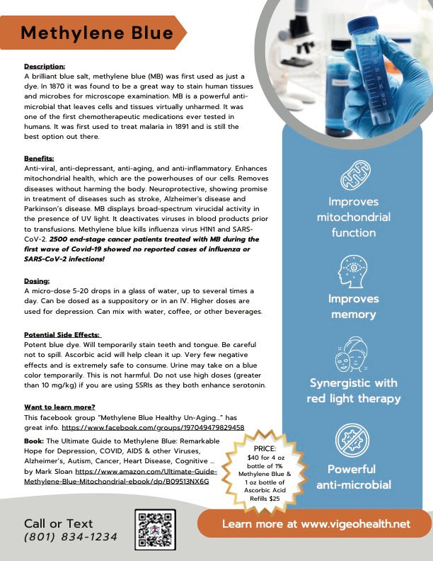 Methylene Blue Fact Sheet