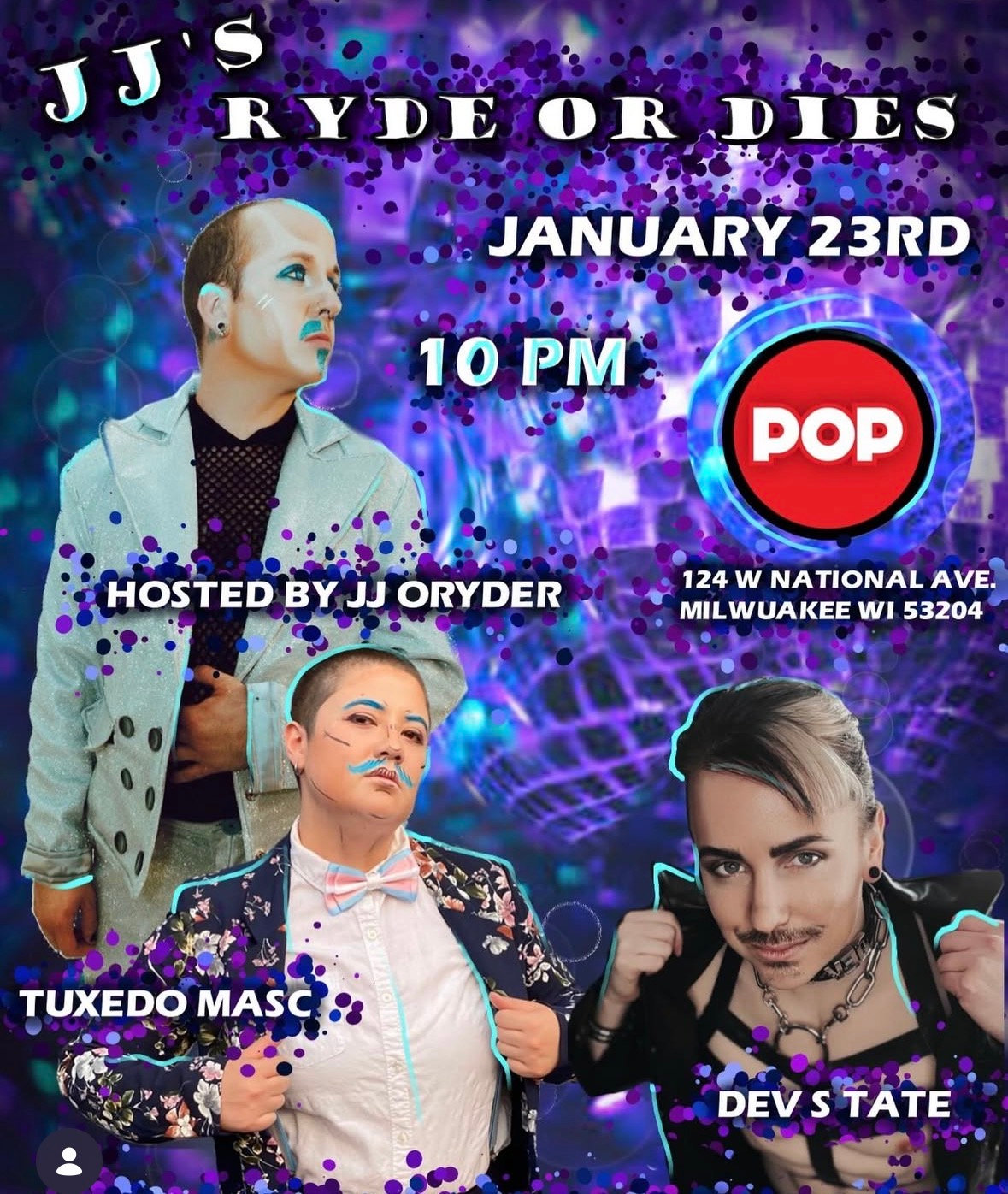 JJ's Ryde or Dies | POP