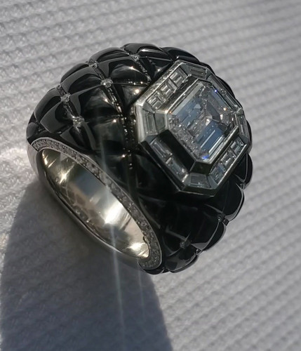 "Mon Coco" diamond cocktail ring | ojcreations