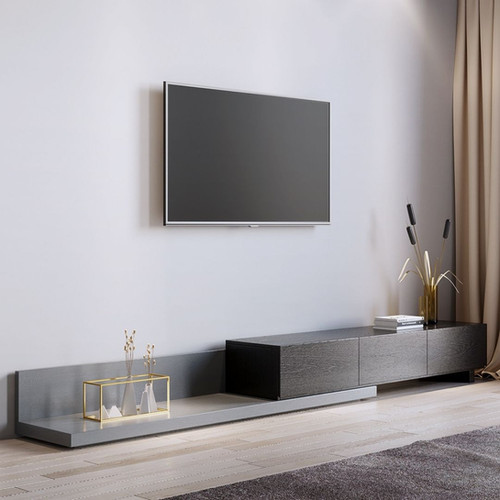 Alex TV Stand - Black & Grey | The Joinery Firm