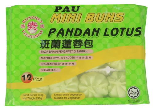 HZ Pandan Lotus Mini Bun | JIA JIA WANG TRADING