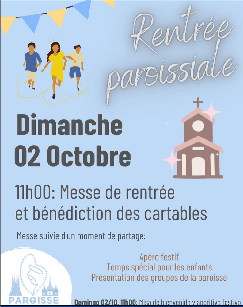 Messe de rentrée paroissiale
