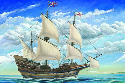 Trumpeter 01201 1:60 Mayflower Мейфлауэр английское торговое судно ...
