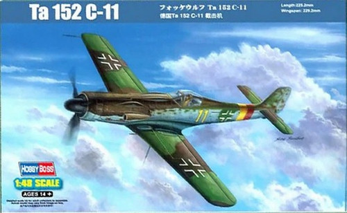 Focke-Wulf Ta 152 C-11 - Hobby Boss 1:48 81704 | modelismus
