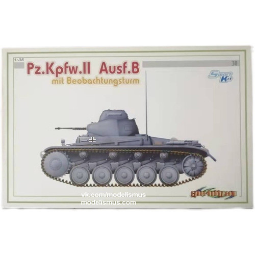 Pz.Kpfw. II Ausf. B mit Beobachtungsturm Cyber Hobby 1:35 6295 Dragon ...