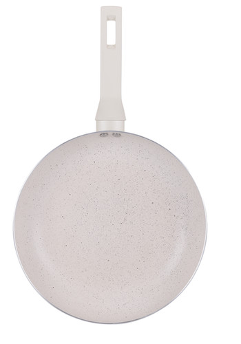 24cm Cream Non-Stick Marble Finish Fry Pan. | Continental Homeware