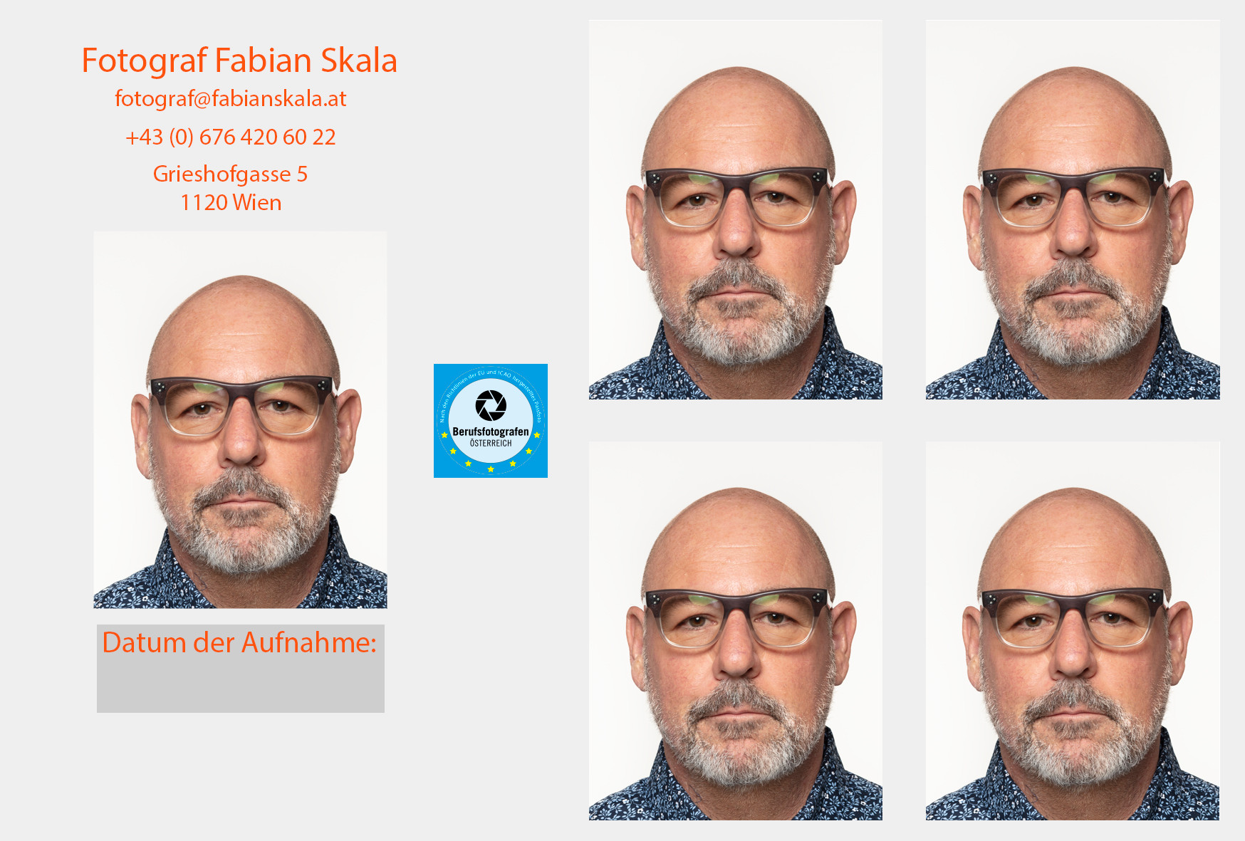 Passbild Mit Oder Ohne Brille