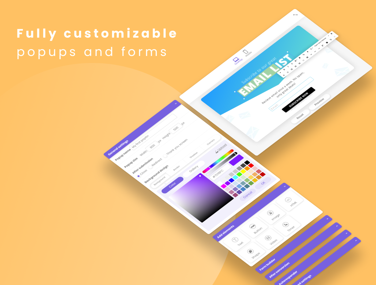 Poptin: Smart Pop Ups & Forms | Wix App Market | Wix.com