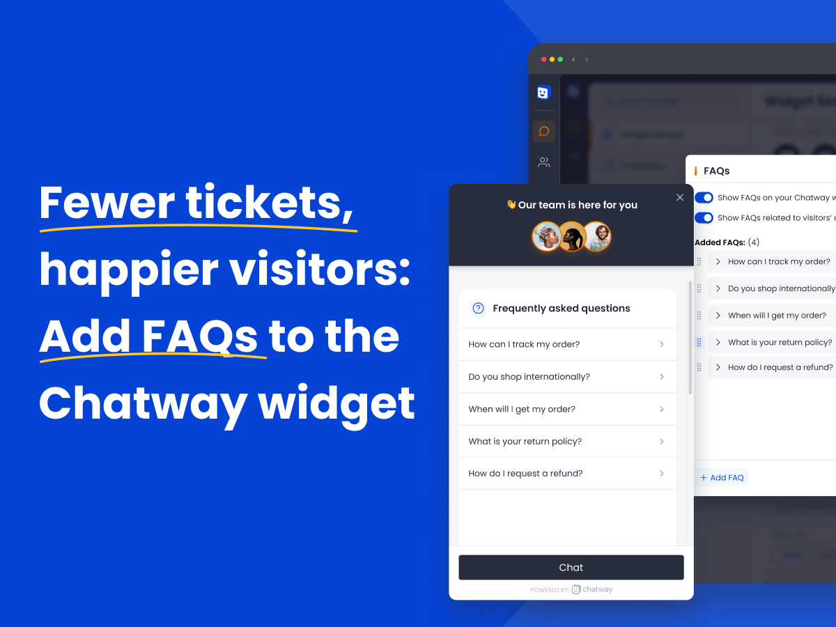 Live Chat & FAQ Chatway | Wix App Market | Wix.com