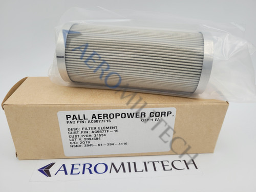 AC9877F-15 Fluid Filter Pall Aero Power | AEROMILITECH