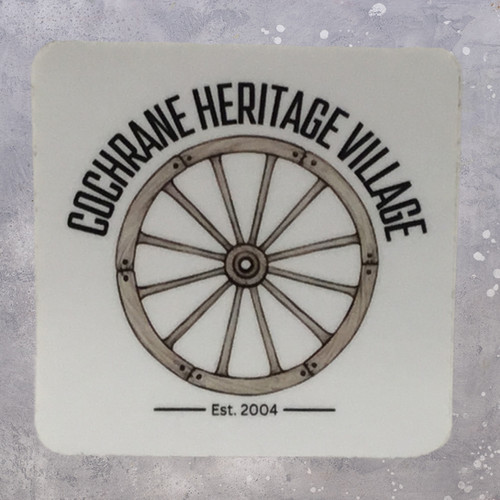 Heritage Village Sticker | Cochrane Polar Bear Habitat