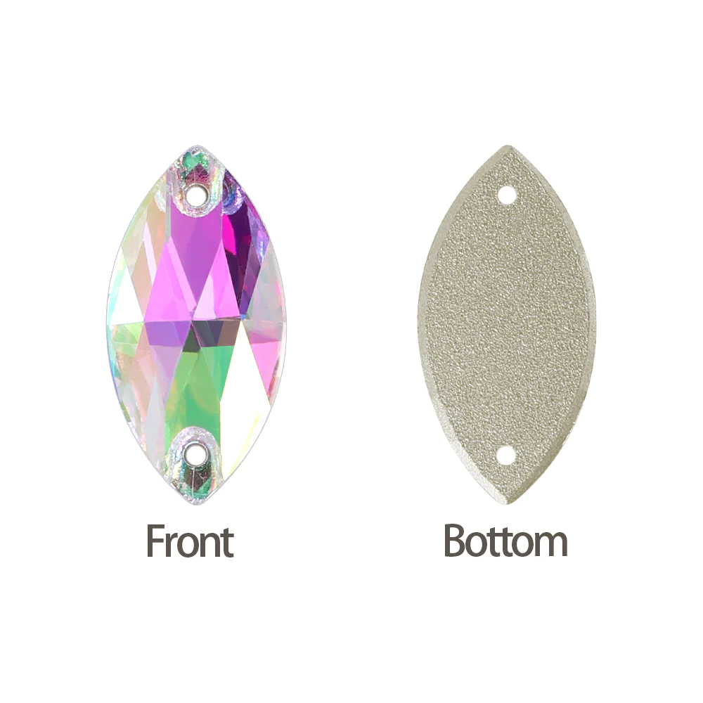 Navette Rhinestone Shapes | Royal Rhinestones | Texas, USA