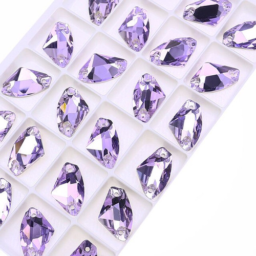 Violet Galactic Shape | Royal Rhinestones