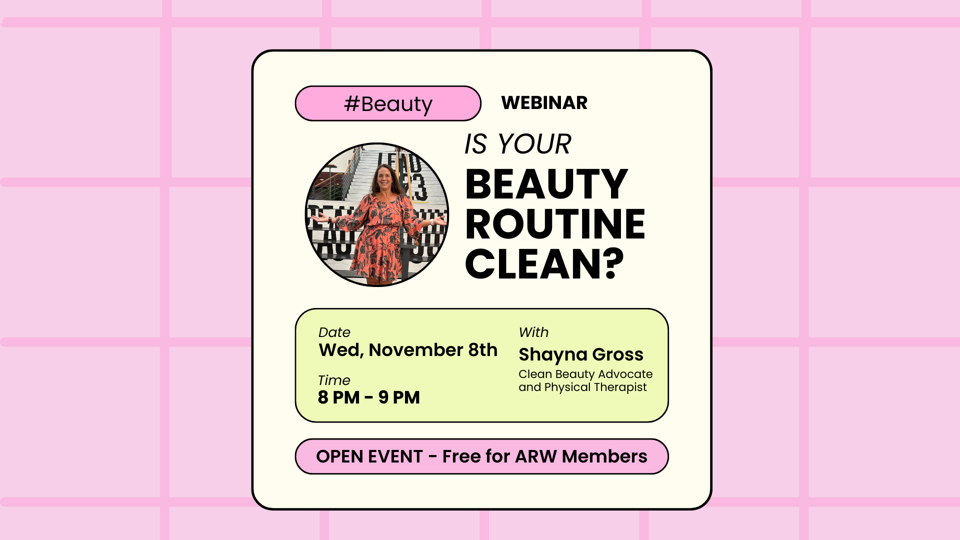 Webinar: Is Your Beauty Routine Clean? Tips for a Clean Beauty Routine ...