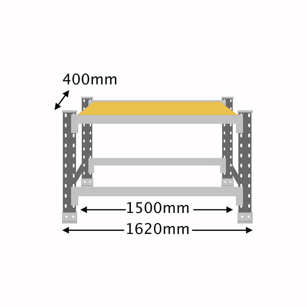 Longspan Workbench 1500x400 | United Racking