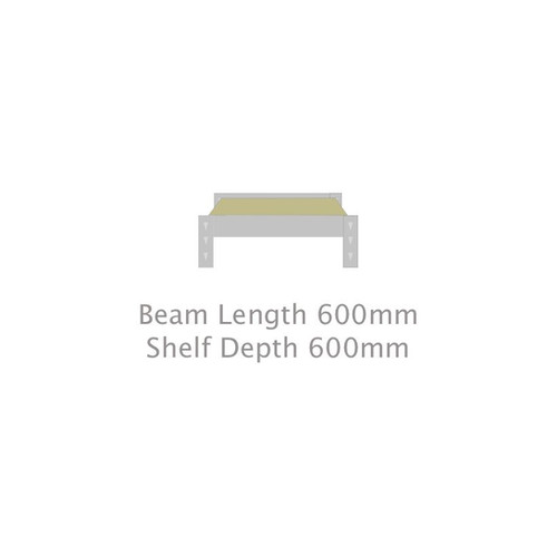 Extra Shelf 600mm(L) x 600mm(D) | United Racking