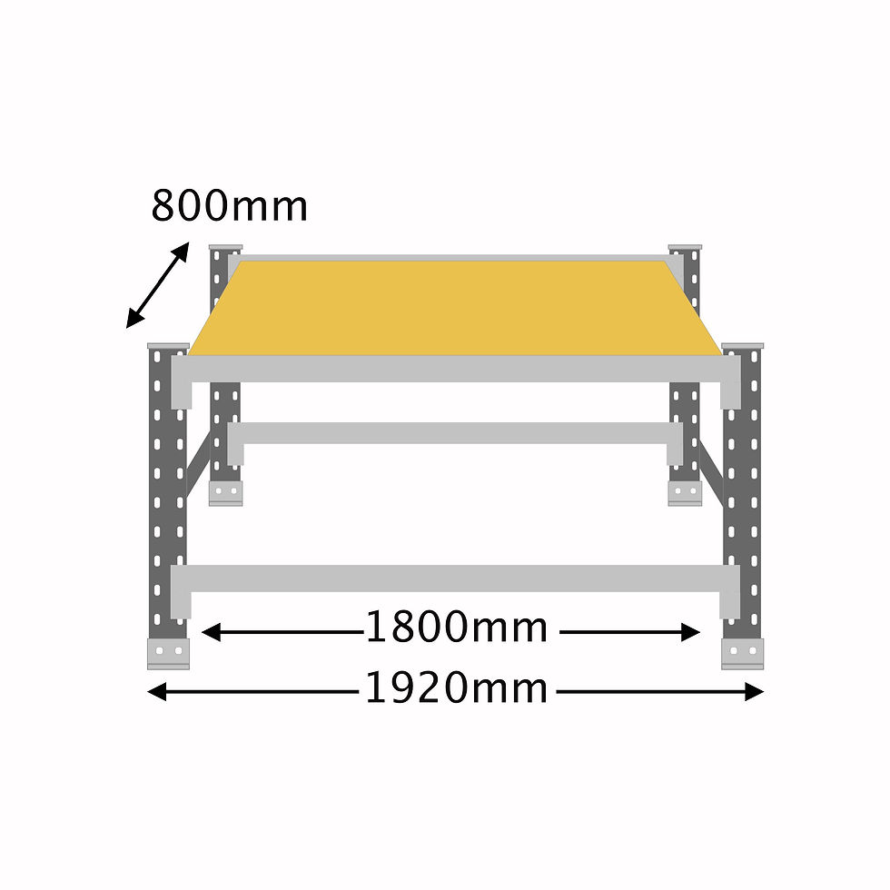 Longspan Workbench 1800x800 | United Racking
