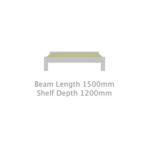 Extra Shelf 1500mm(L) x 1200mm(D) | United Racking