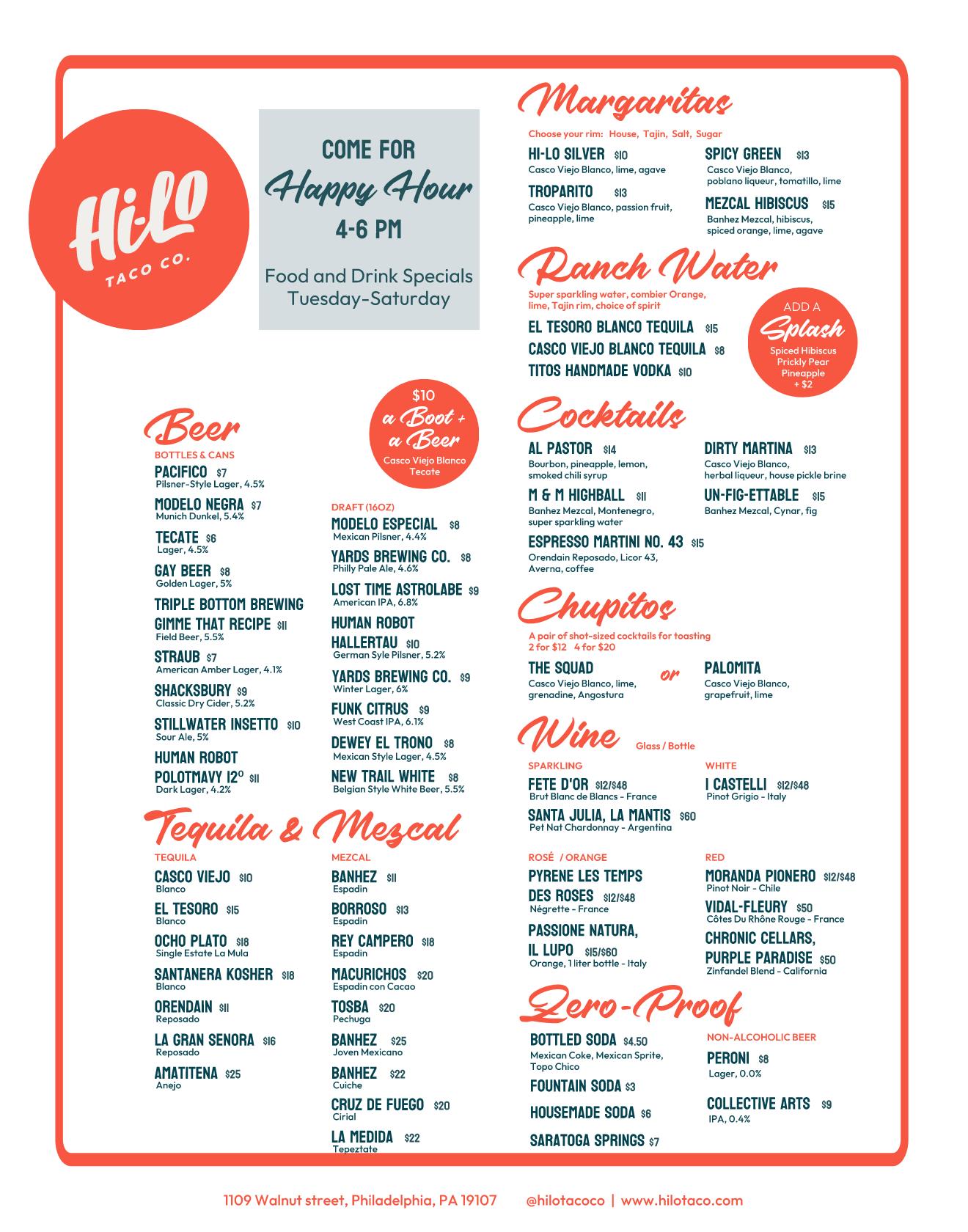 Hi-Lo | Handmade Tacos + Tortillas