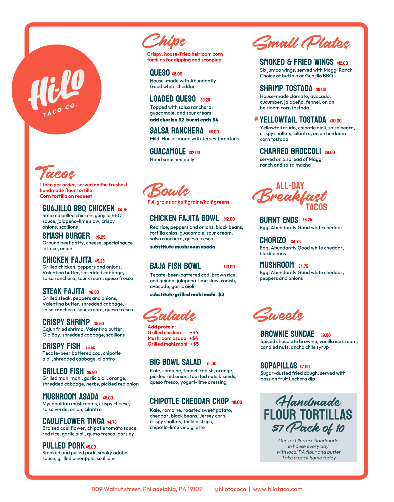 Hi-Lo | Handmade Tacos + Tortillas