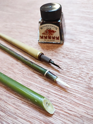 Pen and ink demo | Ayr Art Circle