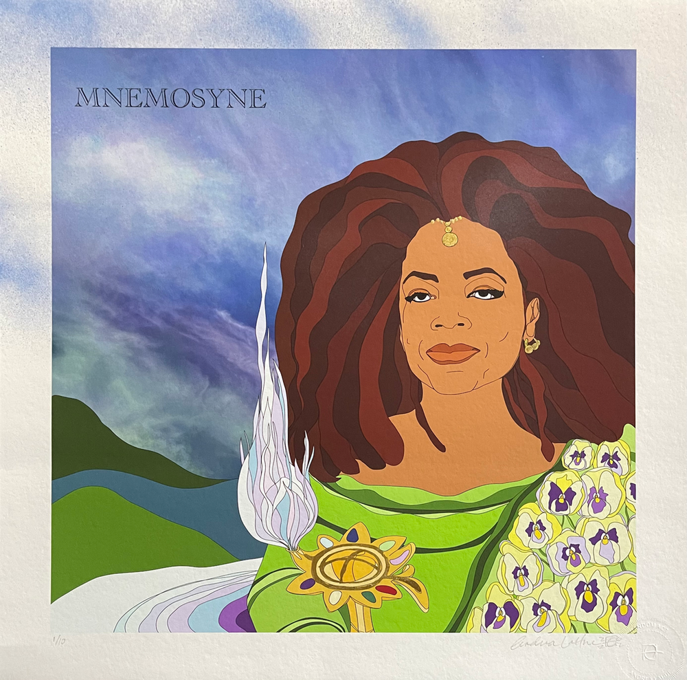 MNEMOSYNE, Greek Goddess of Memory