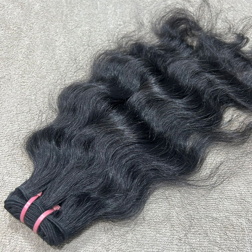Raw Natural Deep Wavy Hair Extensions | BLACK BOAT HAIR"S