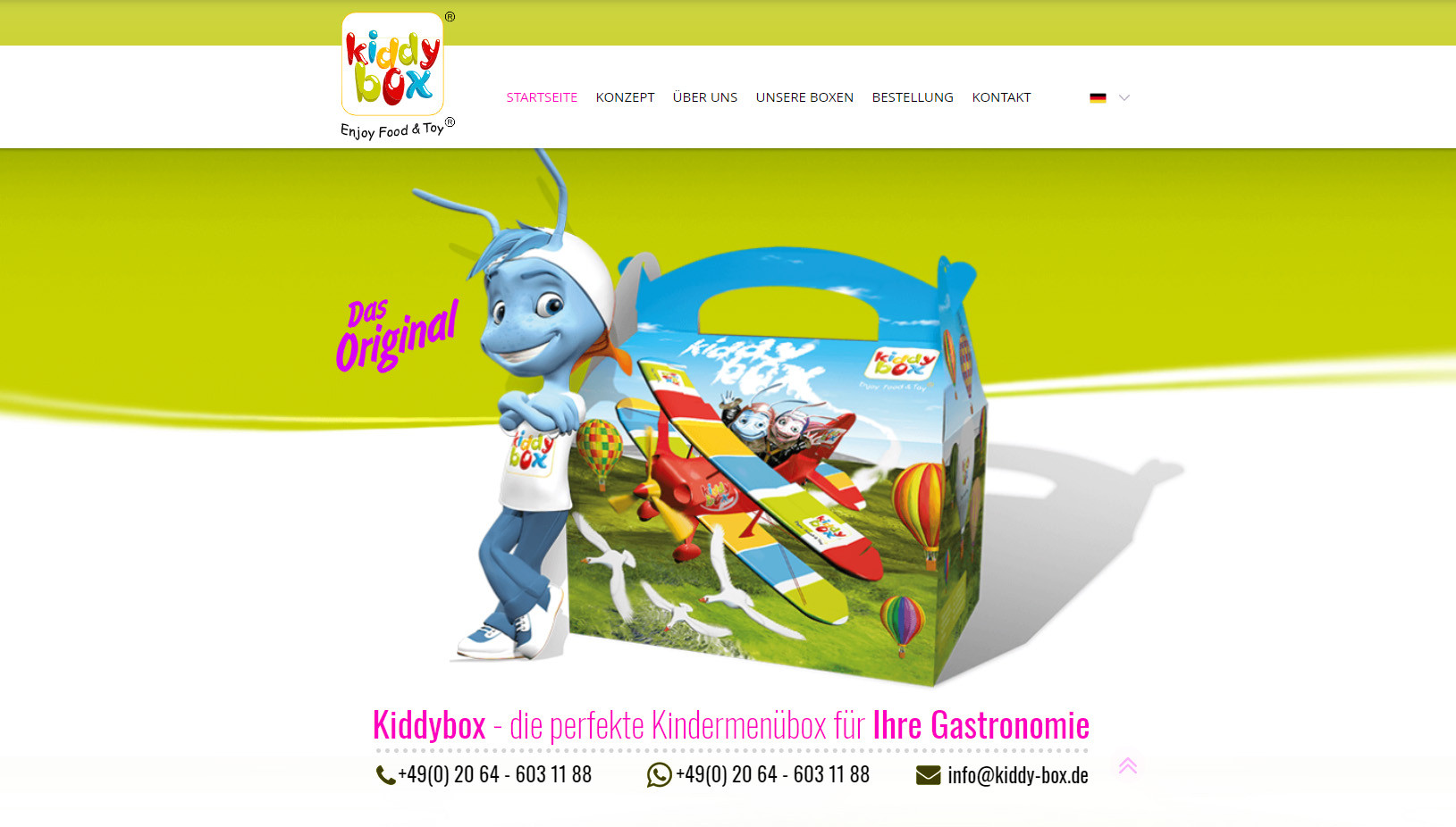 Kiddyboxen & Inhalt | Kiddybox Gmbh