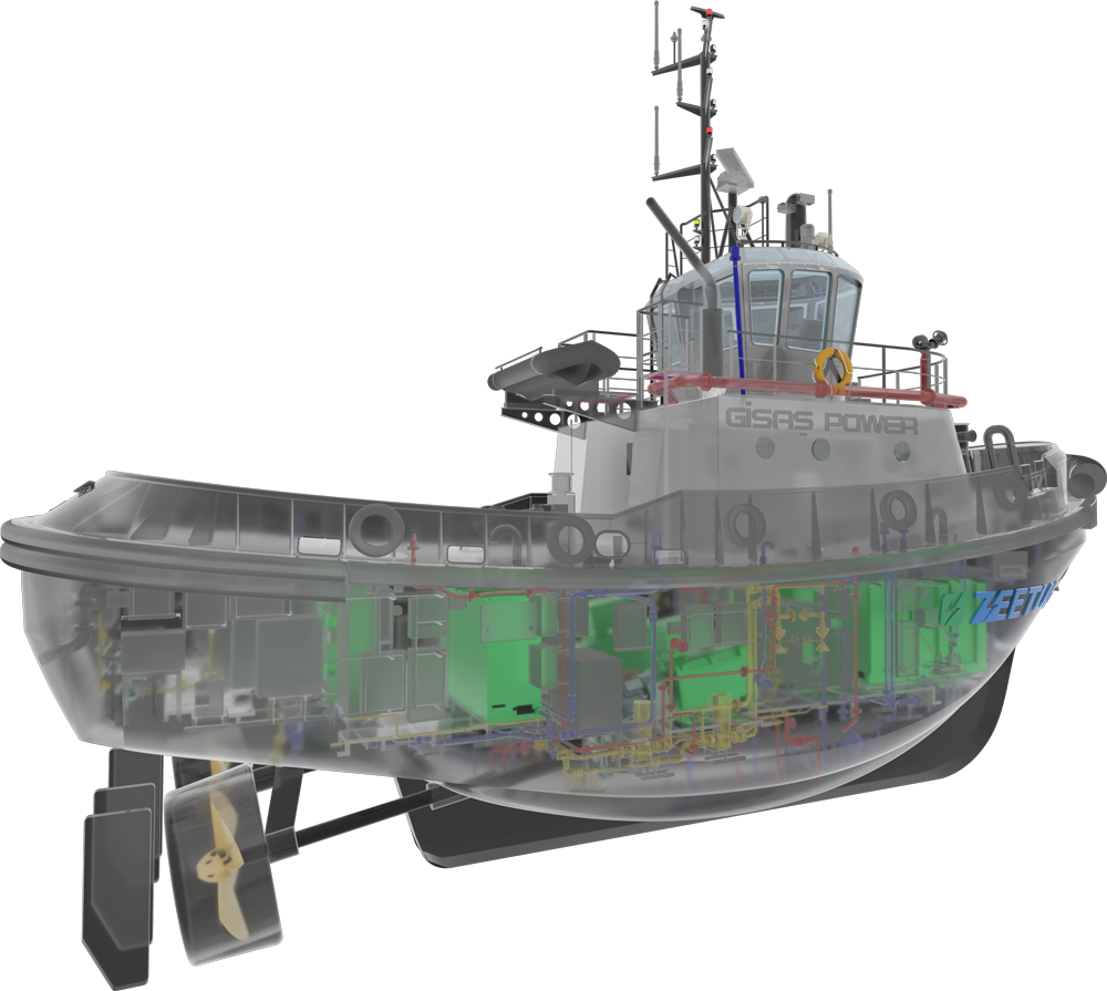 World’s first rechargeable all-electric harbour tugboat