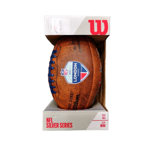 Pallone da football Wilson NFL JUNIOR Silver Series London | Infinity Sport