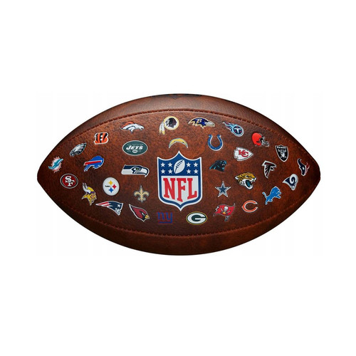 Pallone Wilson NFL Throwback Junior 32 Team Logo | Infinity Sport