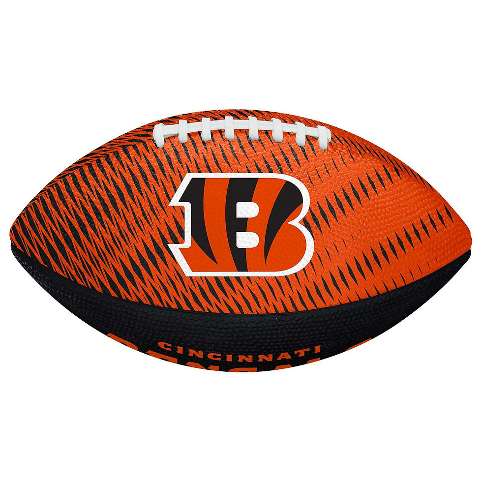Pallone Wilson NFL con logo Cincinnati Bengals | Infinity Sport