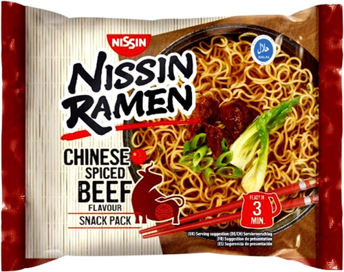 NISSIN RAMEN CHINESE SPICE BEEF 65G | ASIANA