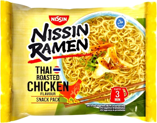 NISSIN RAMEN THAI ROASTED CHICKEN 65G X 5 | ASIANA