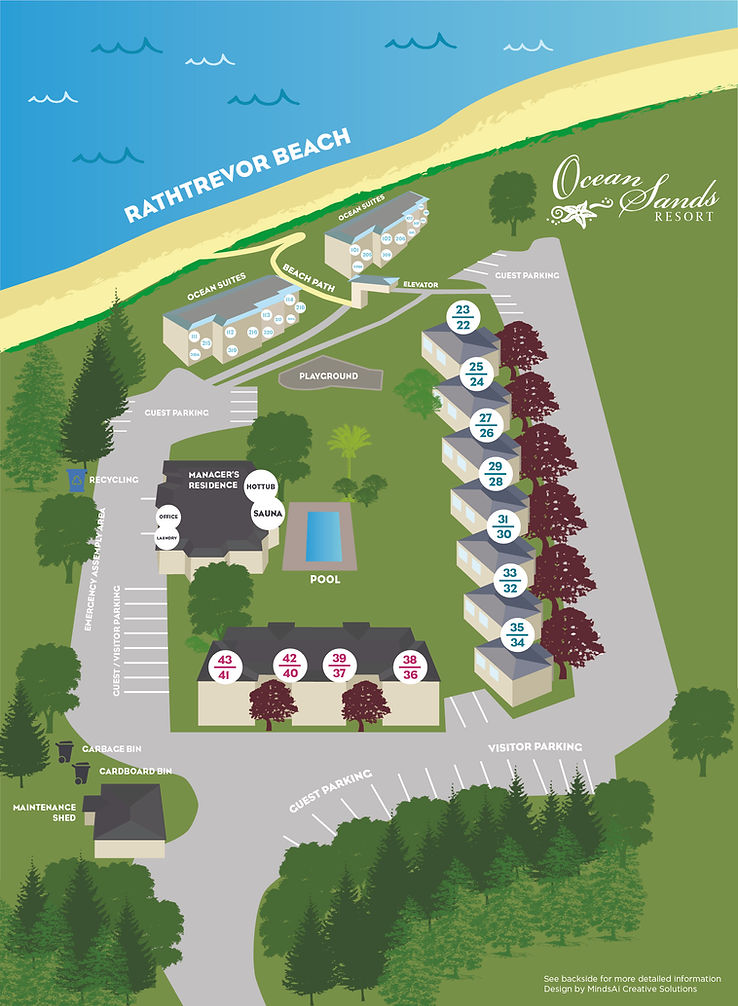 Resort Map | Ocean Sands Resort