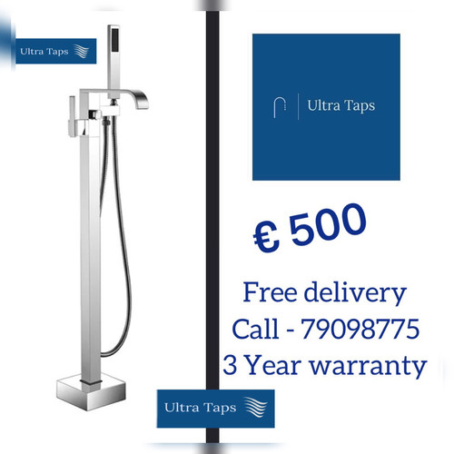 Bath Free Standing Tap chrome set | UltraTaps