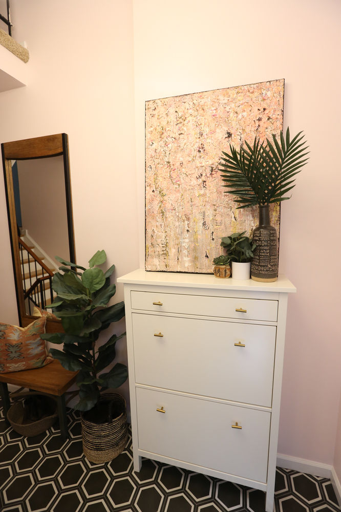 Bright and Colorful Entryway