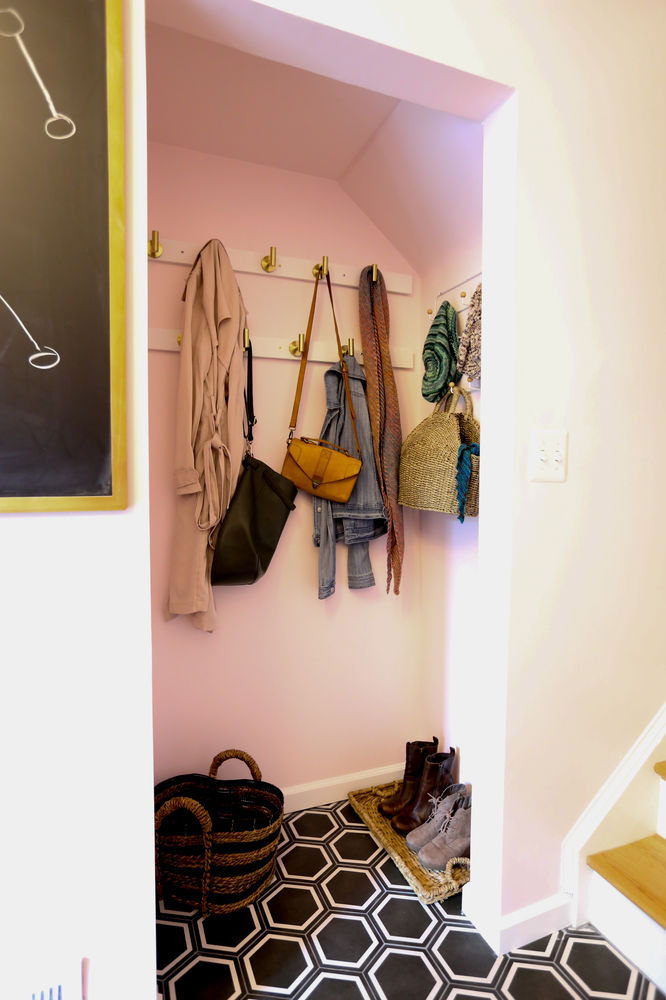 Bright and Colorful Entryway