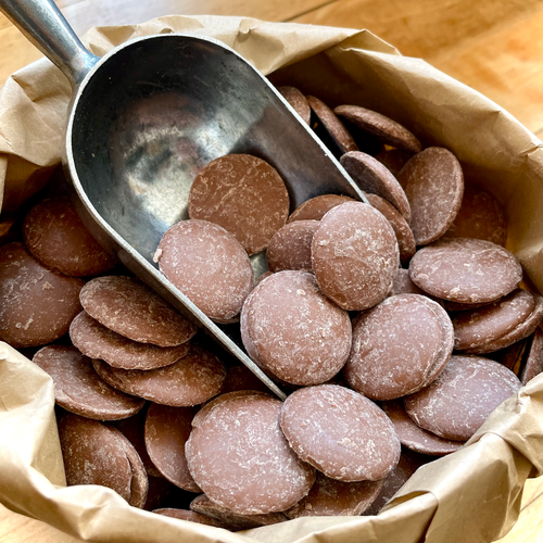 Organic chocolate buttons - milk (100g) | so sustainable