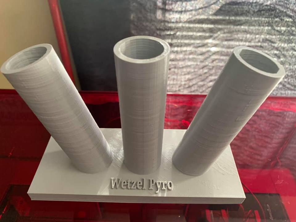 3D Printing Fireworks Components