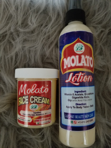 Molato lotion and face Cream Sales | website