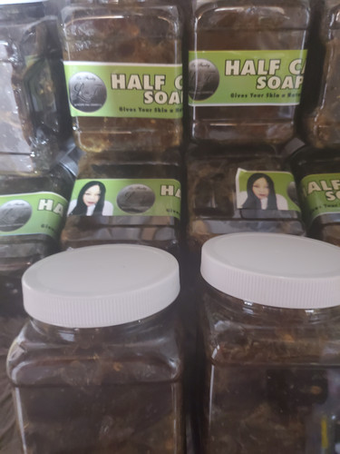 Half gallon of Halfcast Soap | website