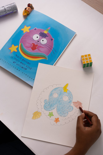 Unicorn - Children's Coloring Books | Little Boto Project