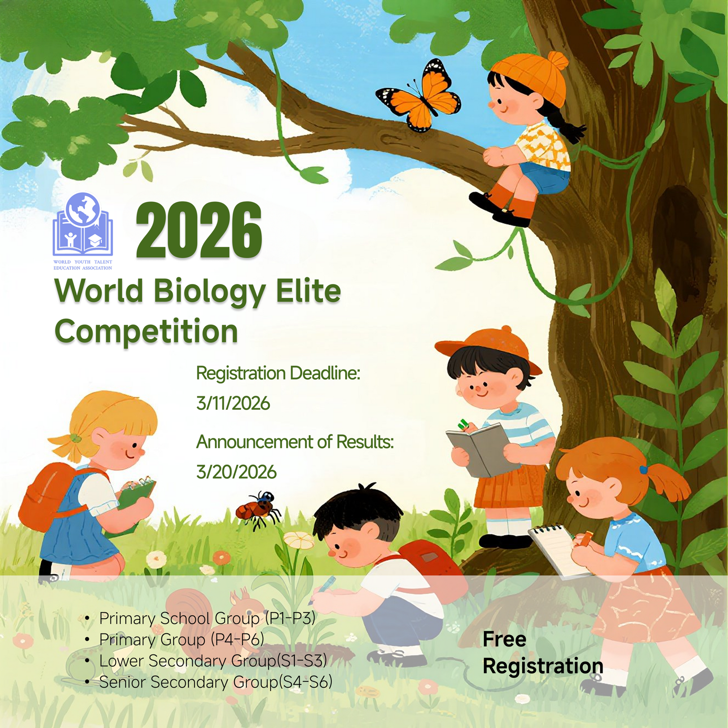 2026 World Biology Elite Competition | WYTEA