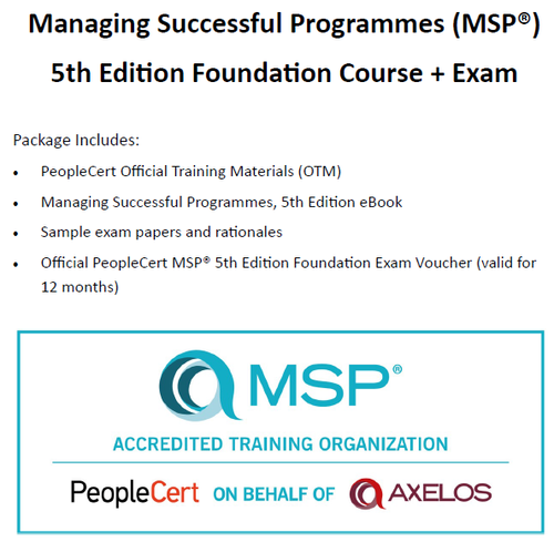 MSP® Foundation 5th Edition Course with Official Exam | CompuFIX (UK ...